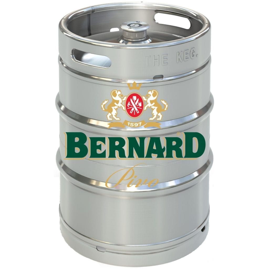 Bernard 12° světlý ležák 50l - Nápoje Kostelec s.r.o.